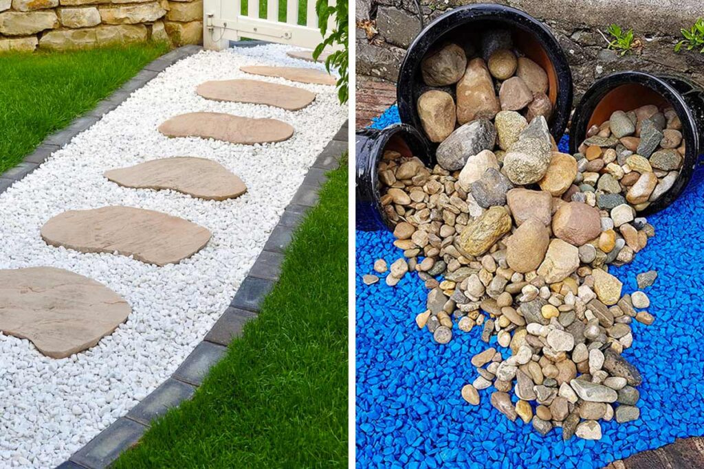 10 idee sorprendenti per decorare con la ghiaia: realizza il giardino ...